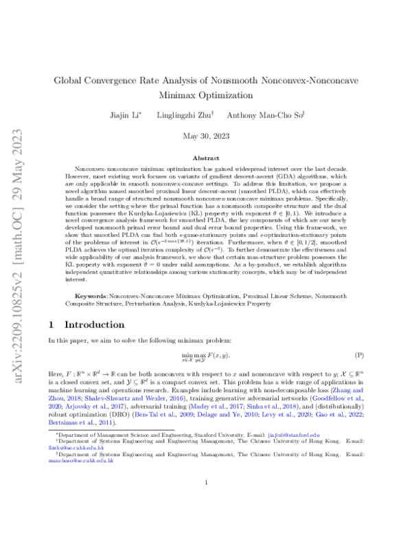 (PDF) Nonsmooth Composite Nonconvex-Concave Minimax Optimization