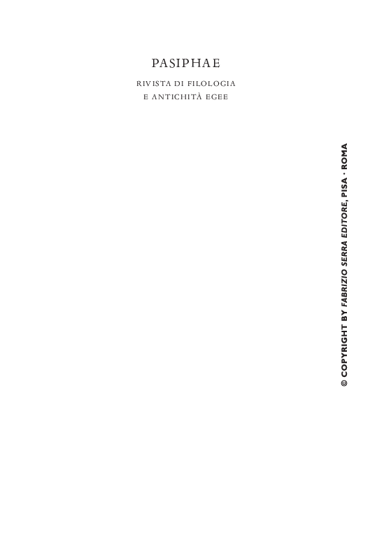 (PDF) Orality and Writing in Cretan Hieroglyphics