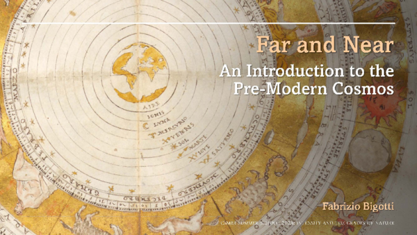 (PDF) Far and Near: An introduction to the Pre-Modern Cosmos
