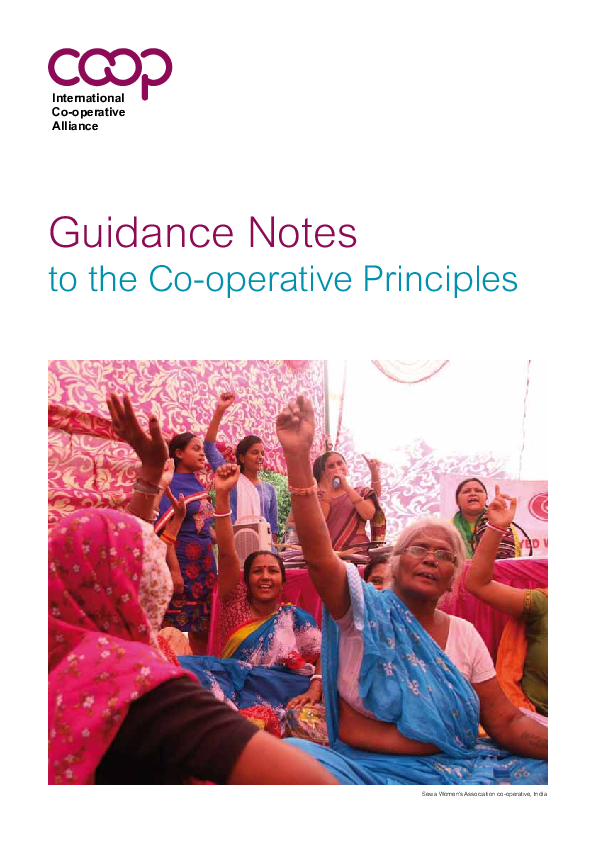 (PDF) ICA - Guidance Notes on the Co-operative Principles
