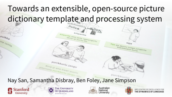 (PDF) Towards an extensible, open-source picture dictionary template ...