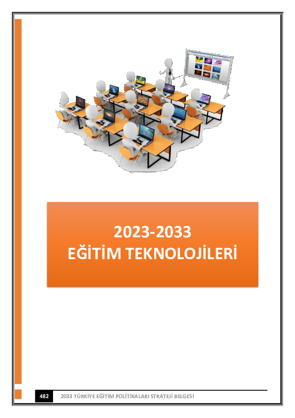 (PDF) 2023-2033 Eğitim Teknolojileri