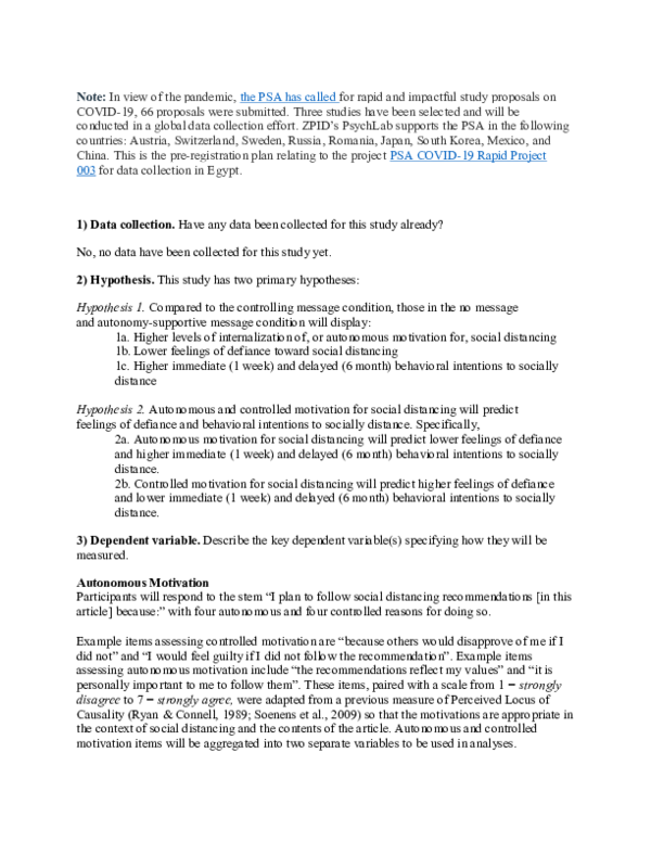 (PDF) P003/Egypt: Effect of message framing on motivation to follow vs ...