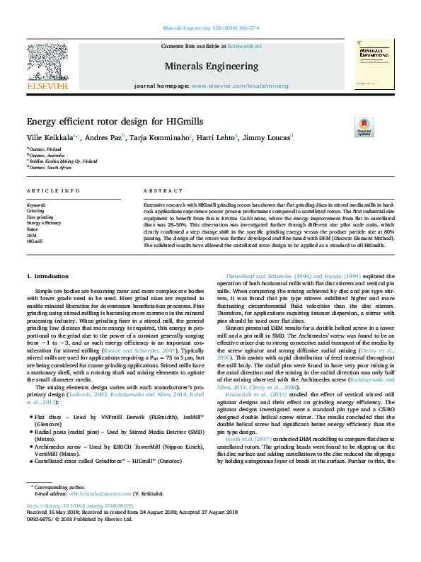 (PDF) Energy efficient rotor design for HIGmills