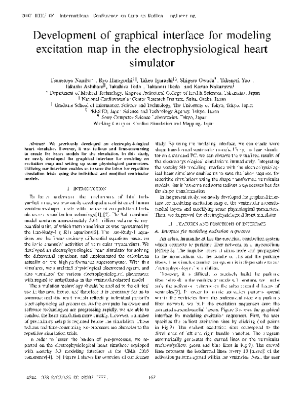 (PDF) Development of graphical interface for modeling excitation map in ...