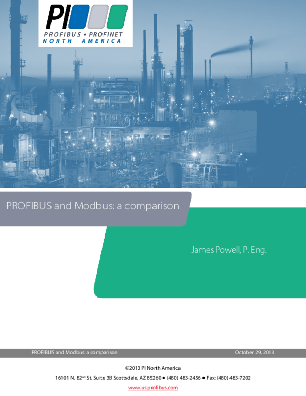 (PDF) PROFIBUS vs MODBUS