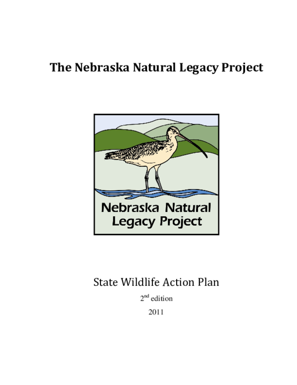(PDF) The Nebraska Natural Legacy Project