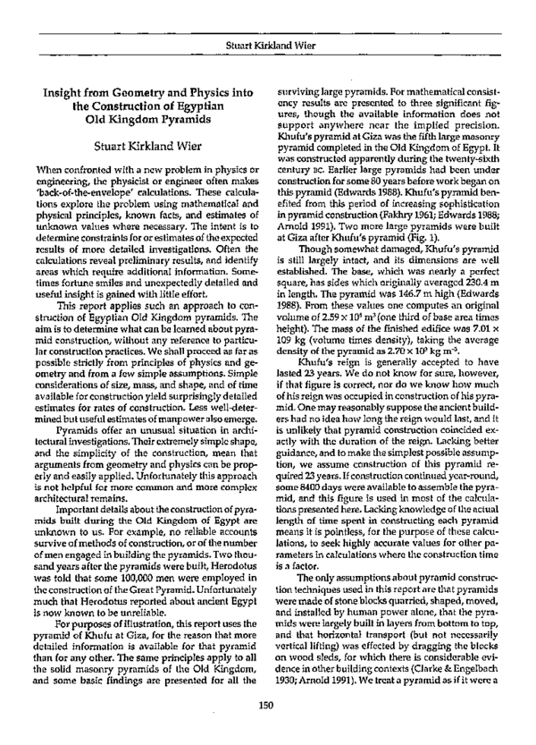 (PDF) Insight from Geometry and Physics into the Construction of ...