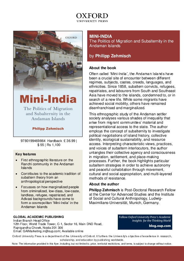 (PDF) Mini-India: The Politics of Migration and Subalternity
