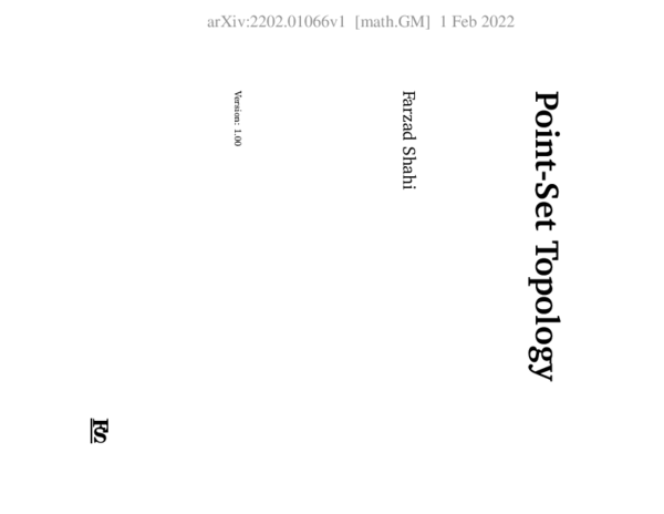 (PDF) Point Set Topology