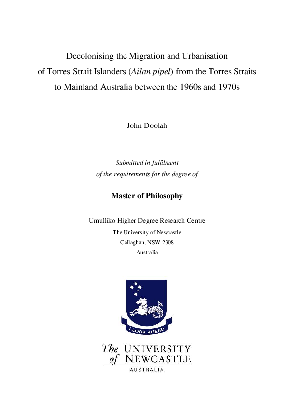 (PDF) Torres Strait Islander Glossary Terms