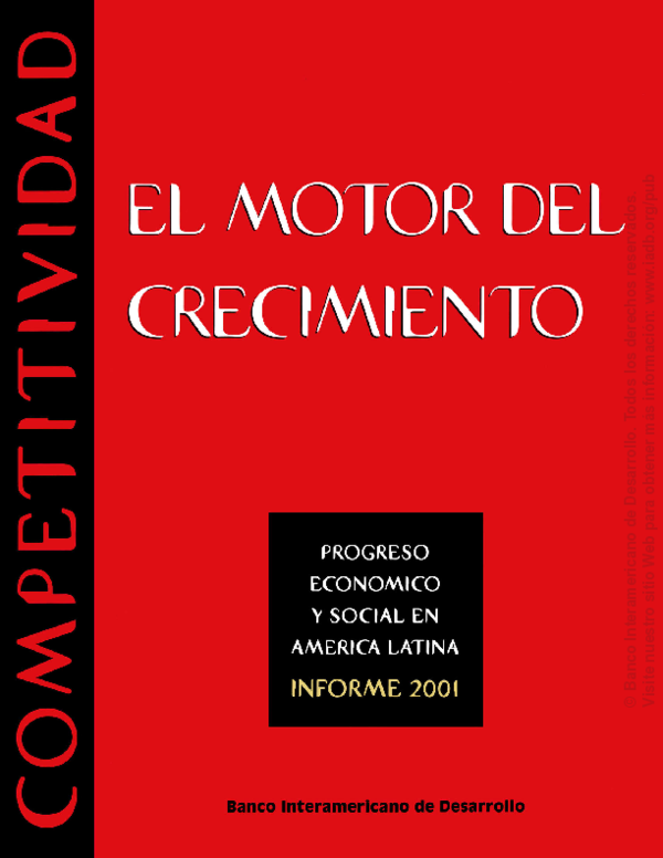 (PDF) Competitividad: el motor del crecimiento