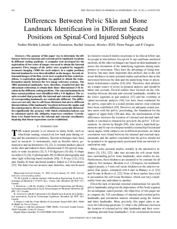 (PDF) Differences between pelvic skin and bone landmark identification ...