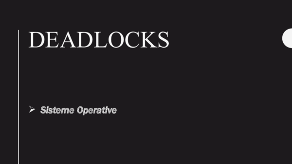 (PPT) OS Deadlock