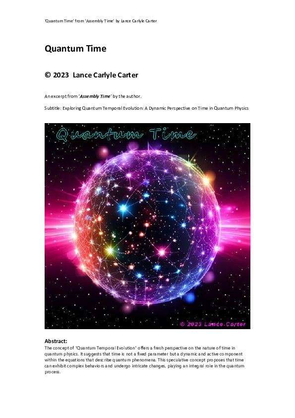 (PDF) Quantum Time