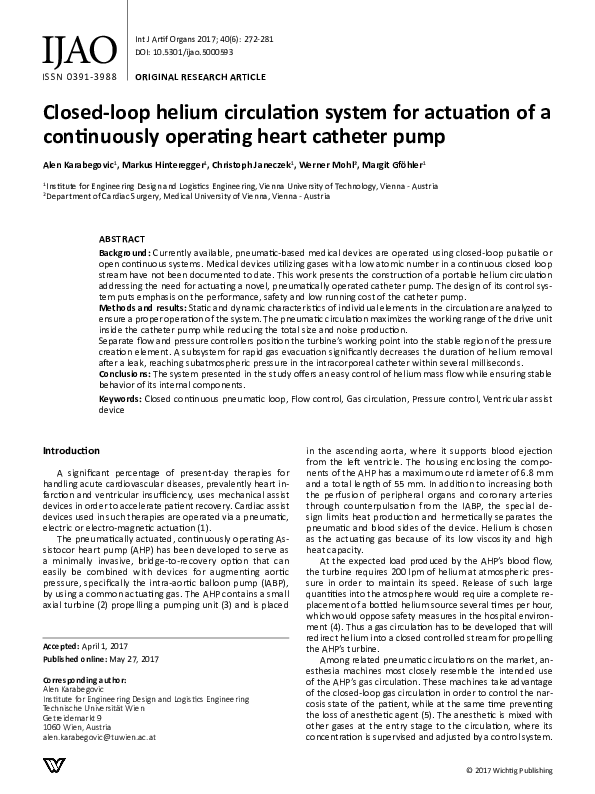 (PDF) Closed-loop Helium Circulation System for Actuation of a Continuously Operating Heart ...