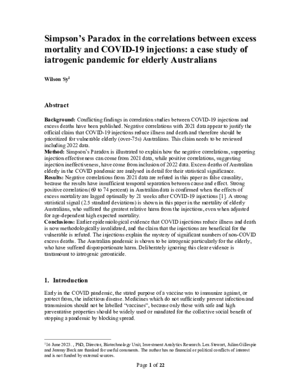 (PDF) Simpson's Paradox in the correlations between excess mortality ...