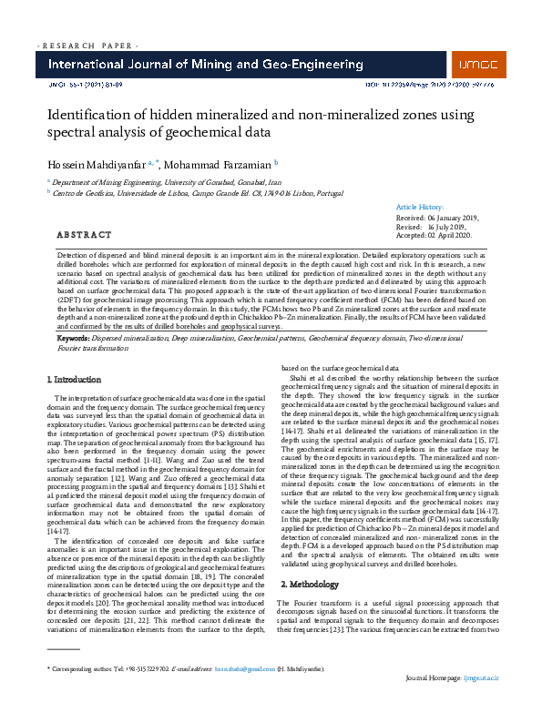 Pdf A Simple But Efficient Non Linear Method For 2d Inversion Of Magnetic Field Data Based On