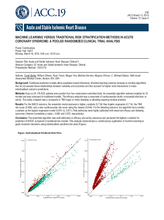 (PDF) Machine Learning Versus Traditional Risk Stratification Methods ...