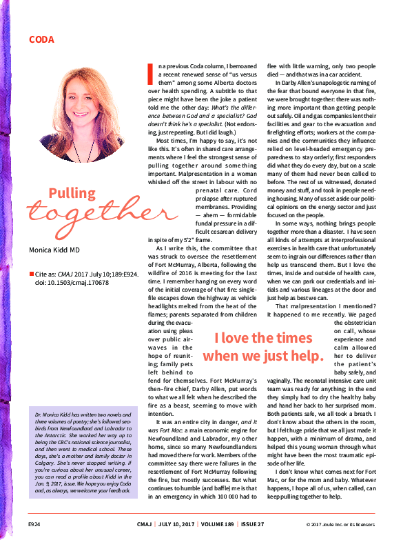 (PDF) Pulling together