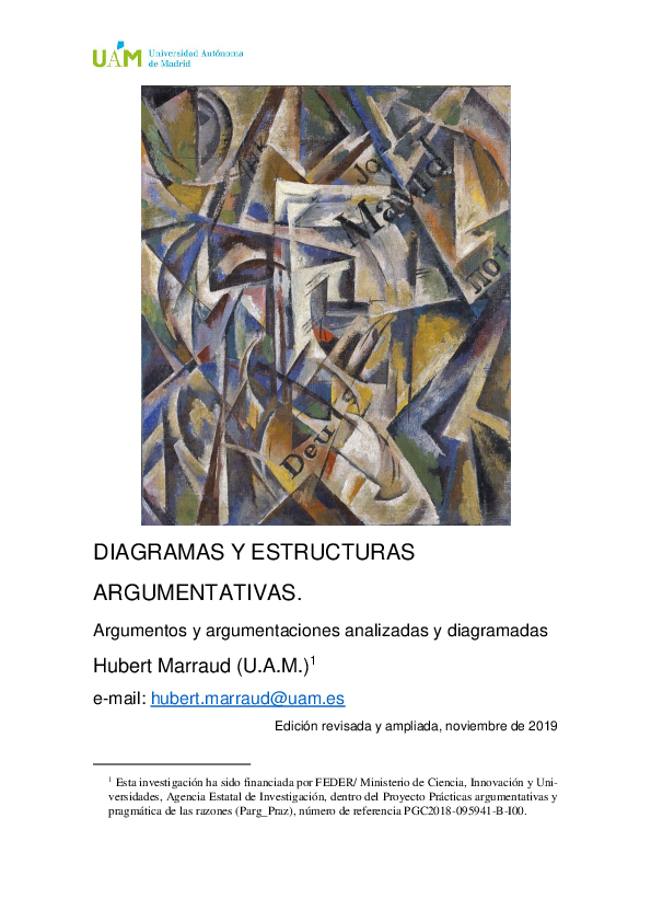 (PDF) DIAGRAMAS Y ESTRUCTURAS ARGUMENTATIVAS 2019-2023.EJERCICIOS DE ...