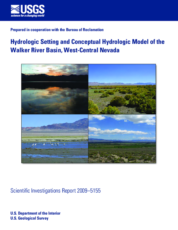 (PDF) Hydrologic Setting and Conceptual Hydrologic Model of the Walker ...