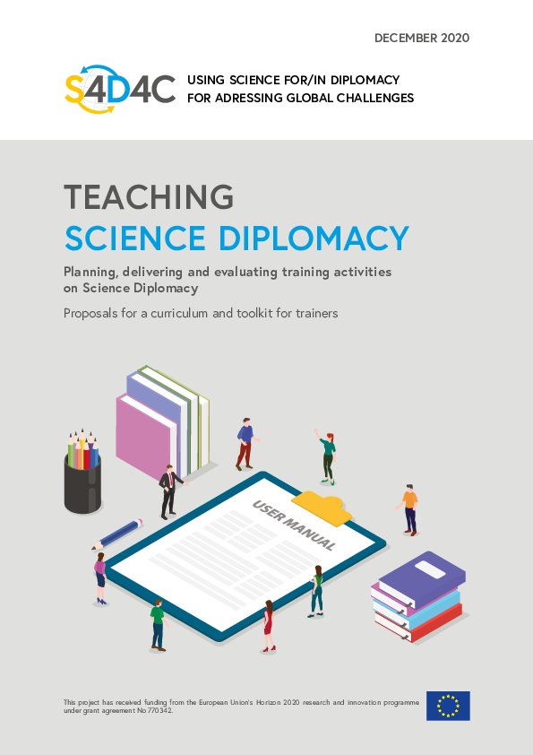 (PDF) Teaching Science Diplomacy: Planning, designing, delivering and evaluating training ...