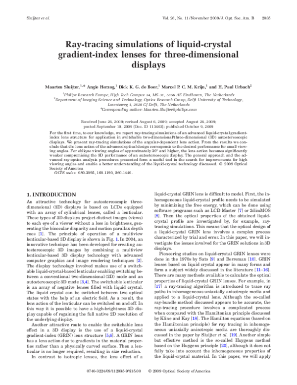 (PDF) Ray-tracing simulations of liquid-crystal gradient-index lenses ...