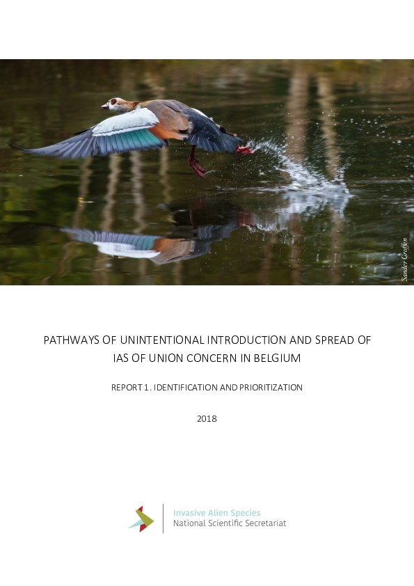 (PDF) Pathways of Unintentional Introduction and Spread of Ias of Union ...