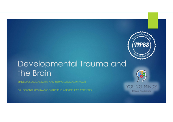 (PDF) Trauma informed care in early childhood education