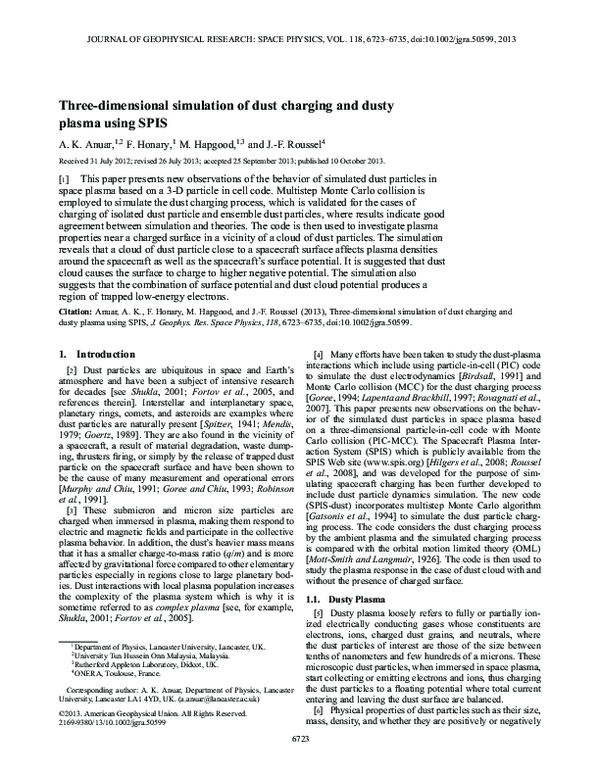 (PDF) Maximus: A Hybrid Particle-in-Cell Code for Microscopic Modeling of Collisionless Plasmas ...