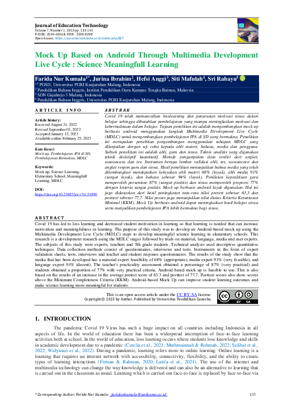 (PDF) Mock Up Based on Android Through Multimedia Development Live Cycle : Science Meaningfull ...
