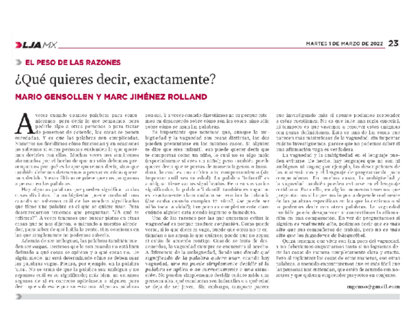 (PDF) ¿Qué quieres decir, exactamente?