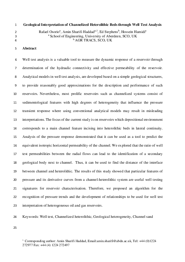 (PDF) Geological interpretation of channelized heterolithic beds ...