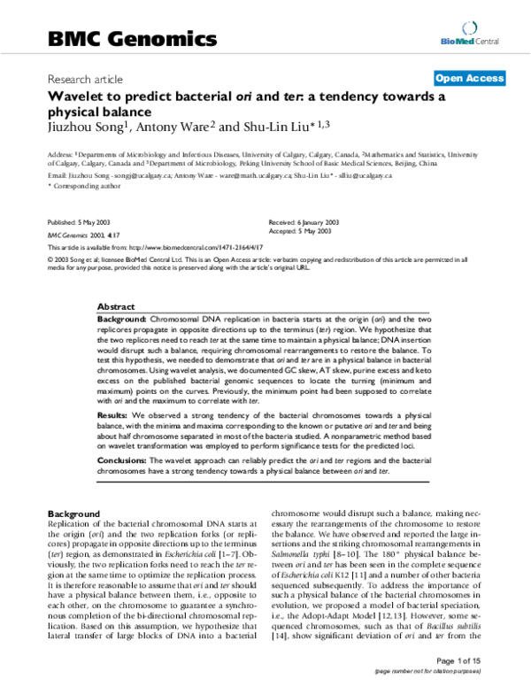 (PDF) BMC Genomics BioMed Central
