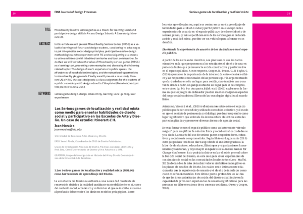 (PDF) Los serious games de localización y realidad mixta como medio para enseñar habilidades de ...