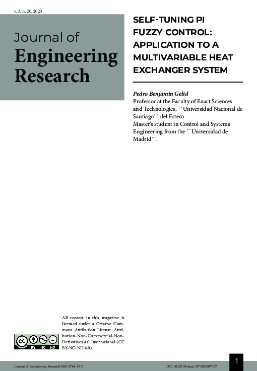 (PDF) SELF-TUNING PI FUZZY CONTROL: APPLICATION TO A MULTIVARIABLE HEAT EXCHANGER SYSTEM (Atena ...