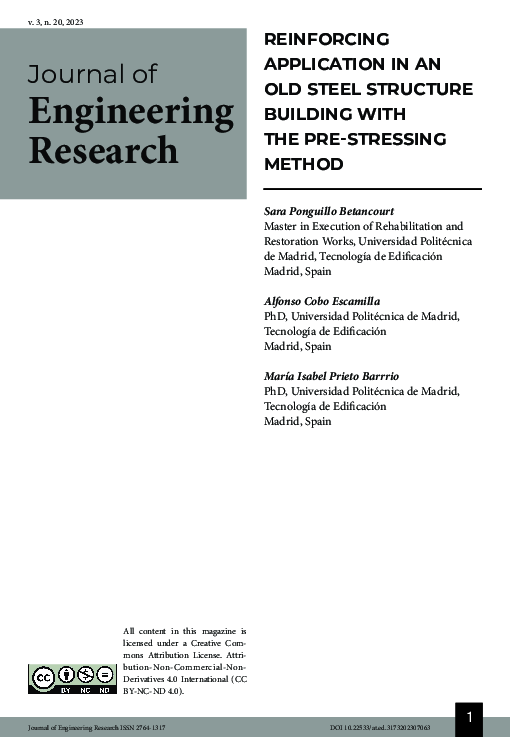(PDF) REINFORCING APPLICATION IN AN OLD STEEL STRUCTURE BUILDING WITH THE PRE-STRESSING METHOD ...