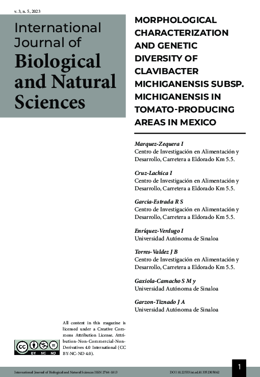 (PDF) Morphological characterization and genetic diversity of Clavibacter michiganensis subsp ...