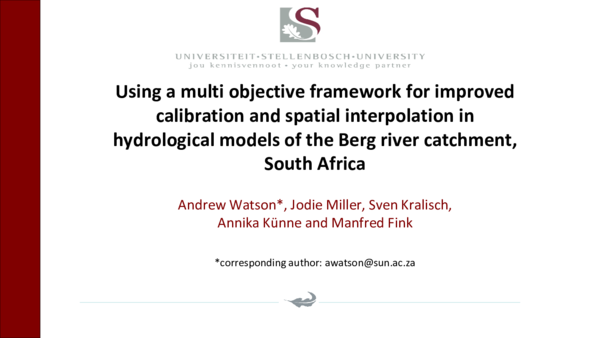 Pdf Using A Multi Objective Framework For Improved Calibration And