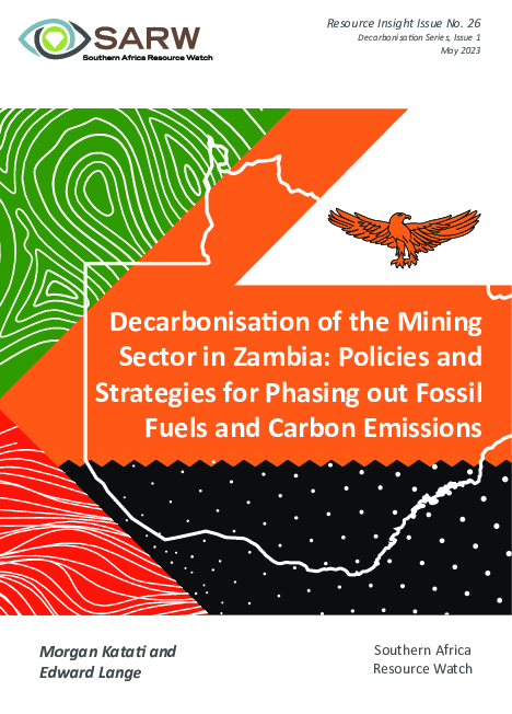(PDF) Resource Insight Zambia Decarbonisation of mining sector