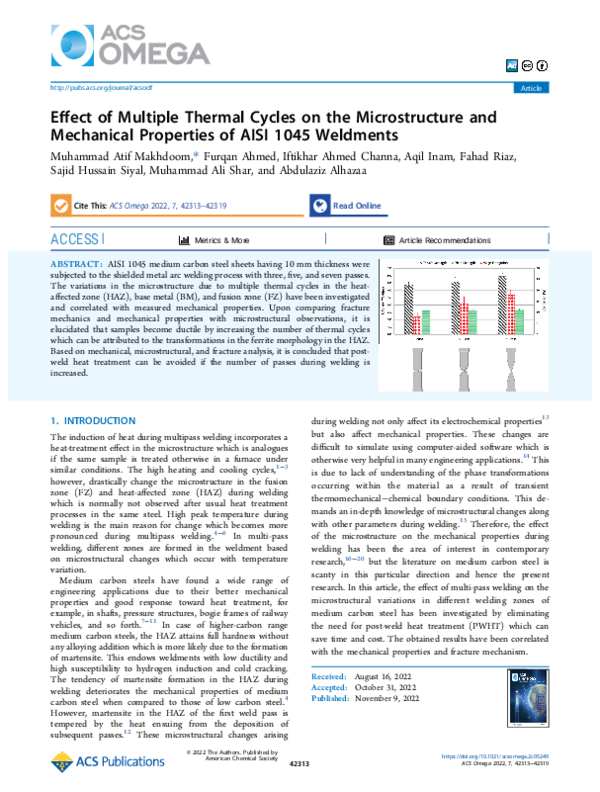 (PDF) Microstructural and hardness modeling: Effect of multiple bead deposition in temper bead ...