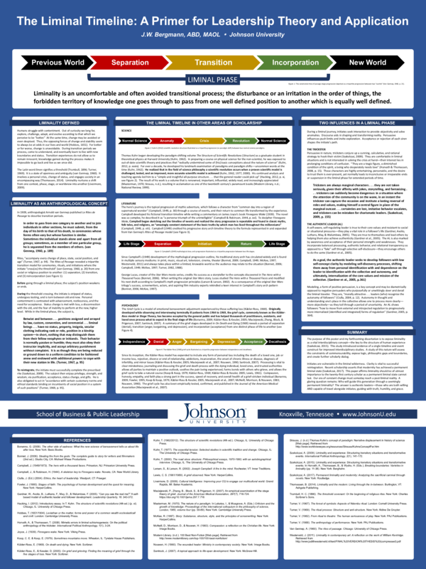 (PDF) The Liminal Timeline: A Primer for Leadership Theory and Application
