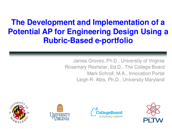 (PDF) The Development and Implementation of a Potential AP for ...