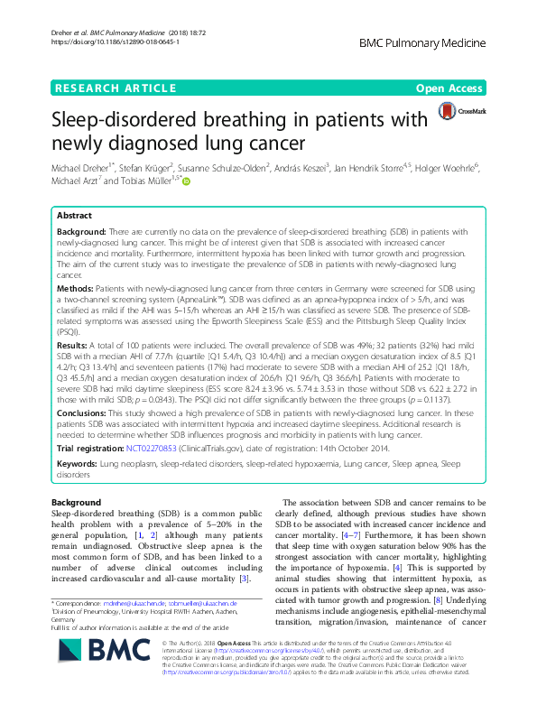 Pdf Sleep Disordered Breathing In Patients With Neuromuscular Disease
