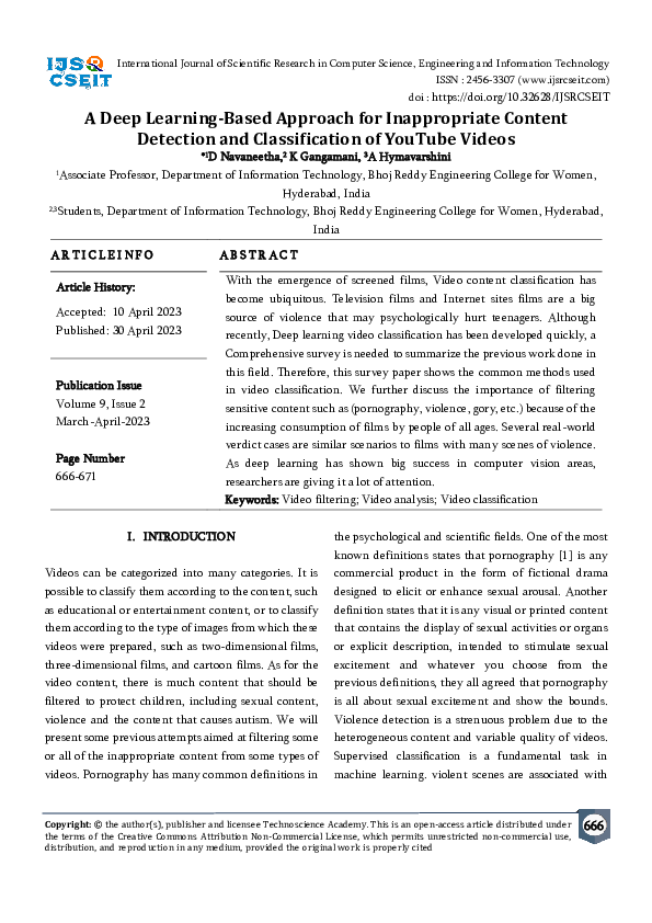 (PDF) A Deep Learning-Based Approach for Inappropriate Content Detection and Classification of ...