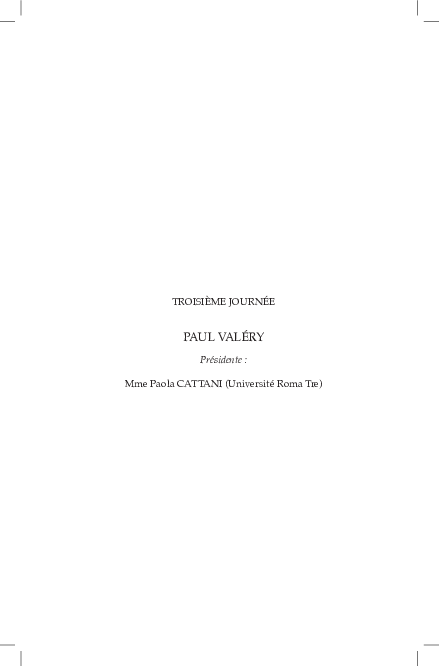 (PDF) « Valéry 150 ans après : Valéry essayiste