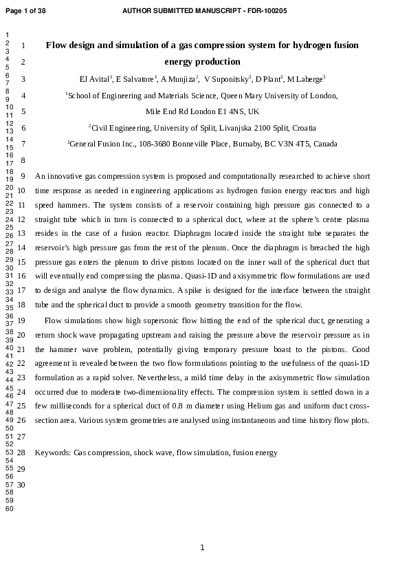 (PDF) Flow design and simulation of a gas compression system for ...