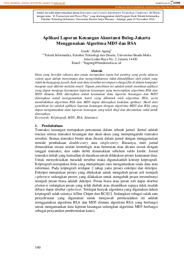 (PDF) Aplikasi Laporan Keuangan Akuntansi Bulog-Jakarta Menggunakan ...