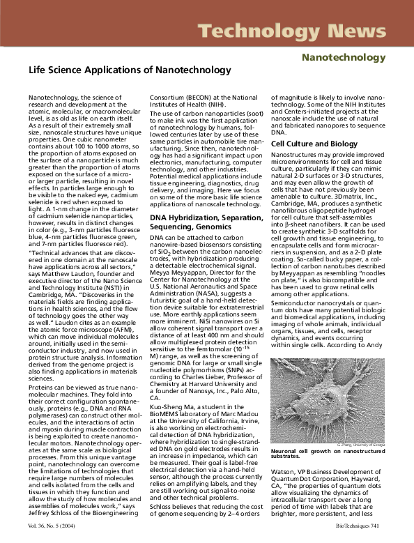 (PDF) Nanotechnology